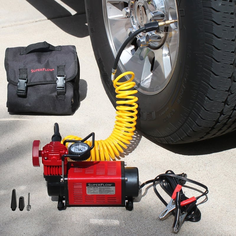 Q INDUSTRIES MV50 SUPER VOLUME 12-VOLT AIR COMPRESSOR